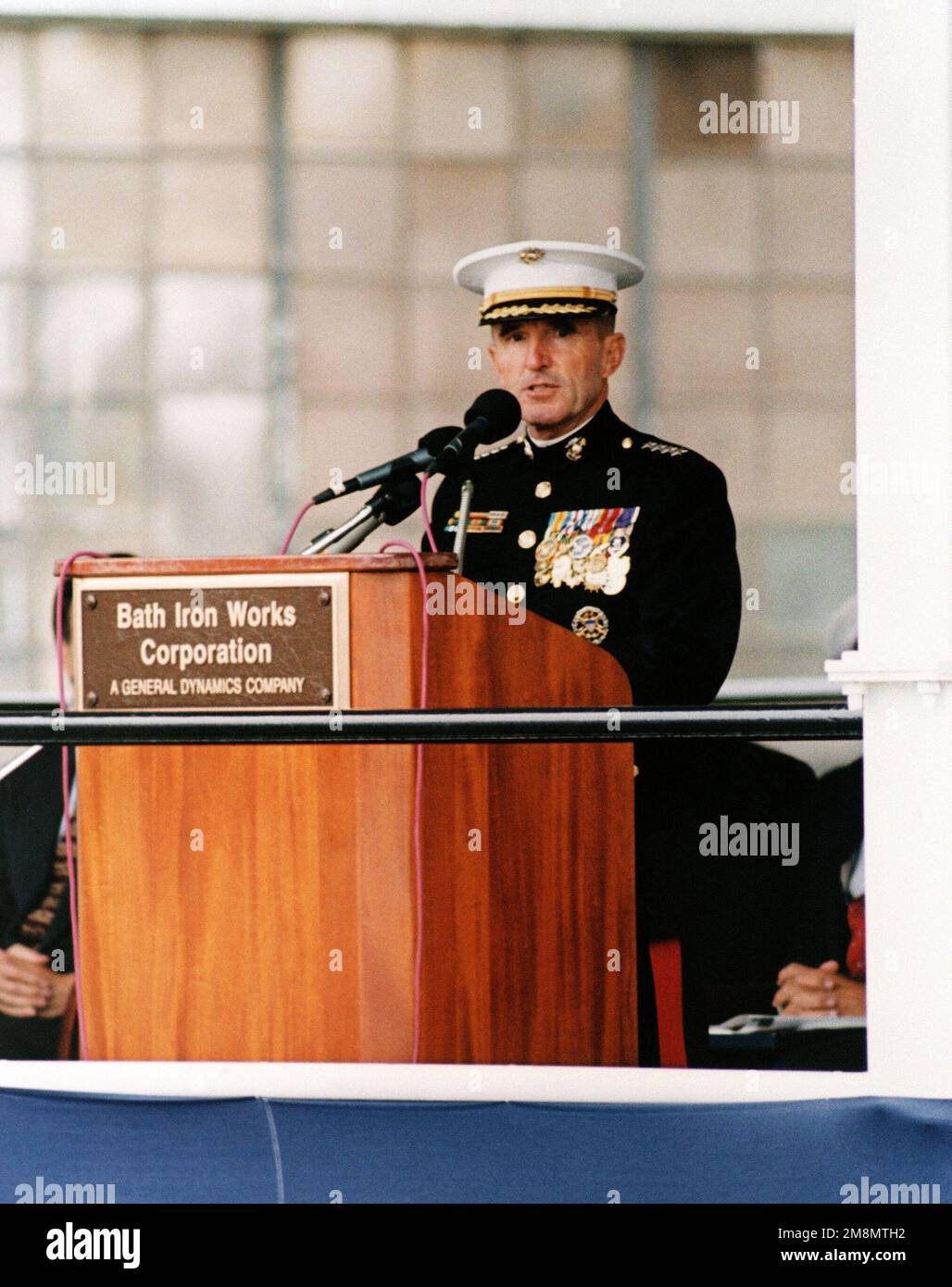 General Richard Neal, USMC, Assistant Commandant of the Marine Corps ...