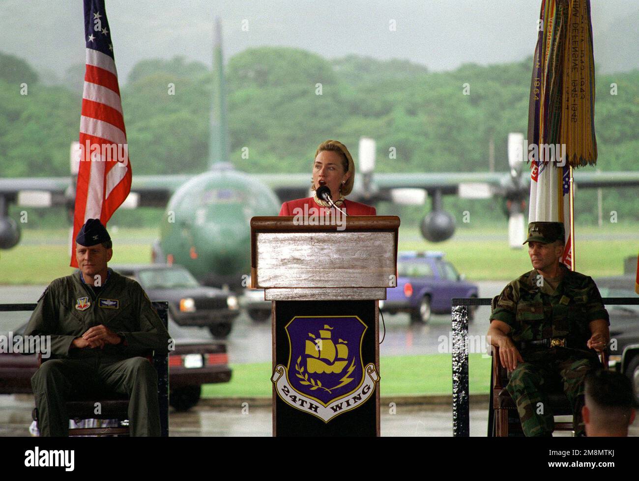 Mrs. Hillary Rodham-Clinton visits Panama to participate in the seventh ...