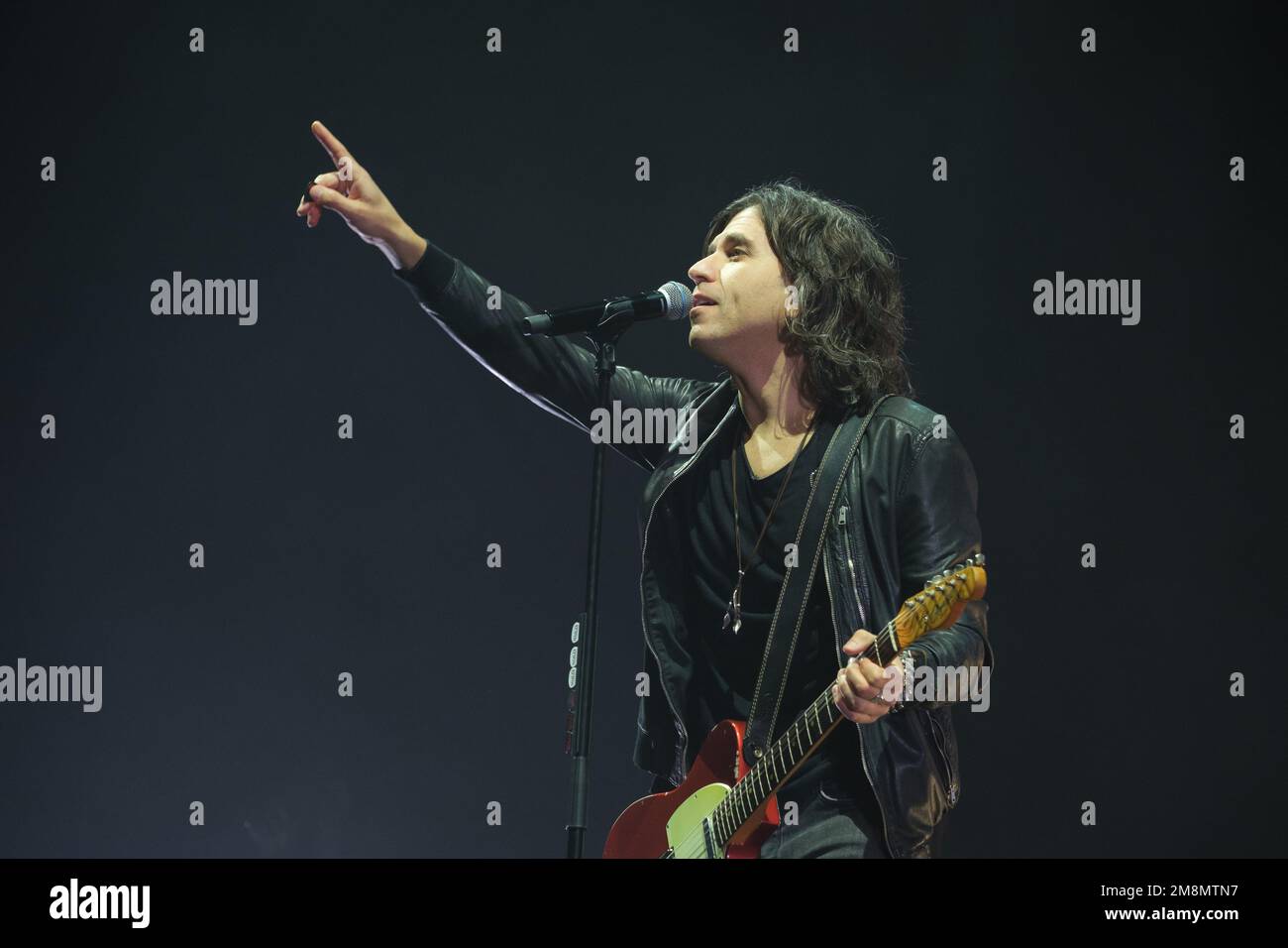 Madrid, Spain. 14th Jan, 2023. Singer Raul Gutierrez, better known as ...
