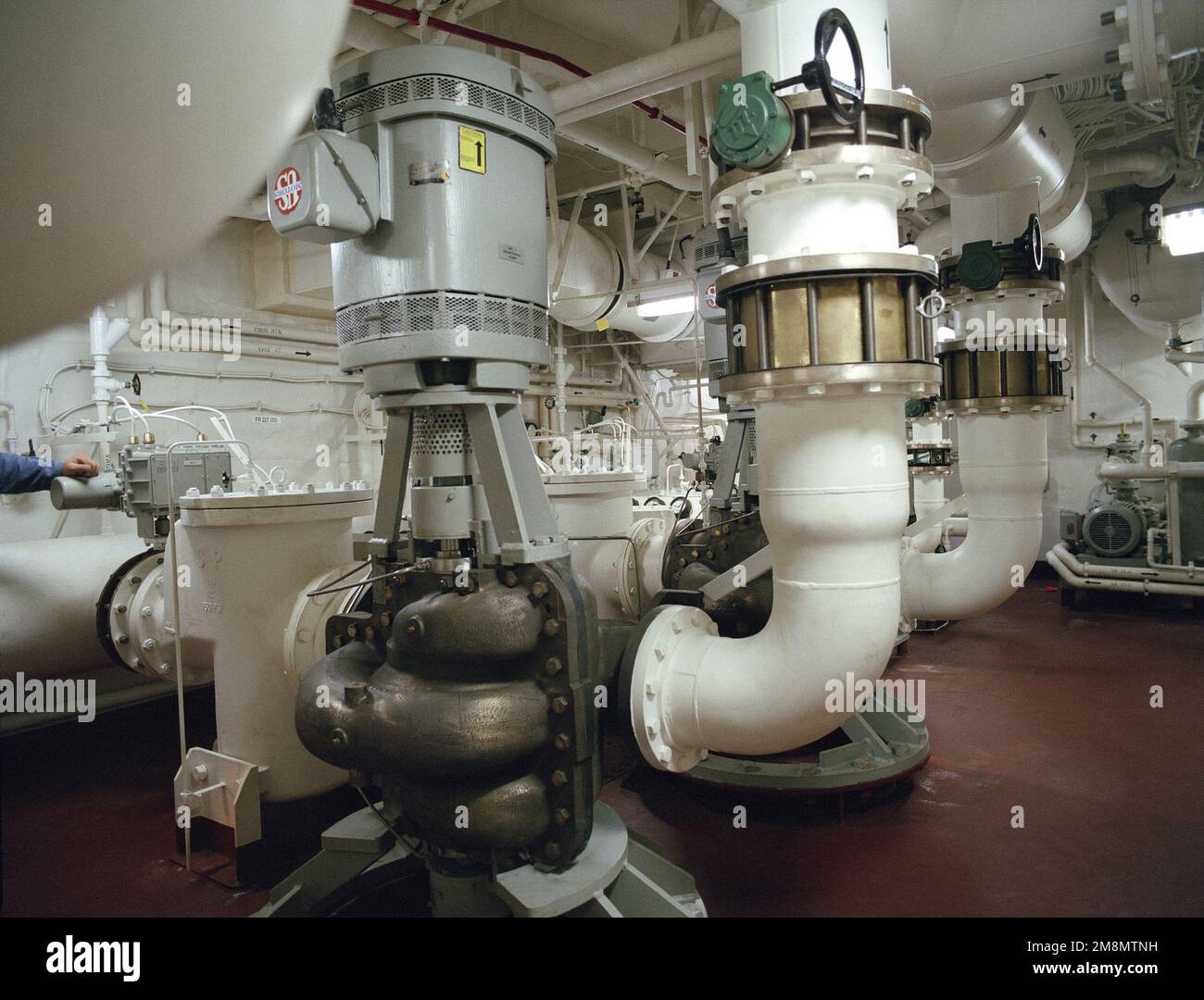 View of the completion of the conversion of the Military Sealift ...