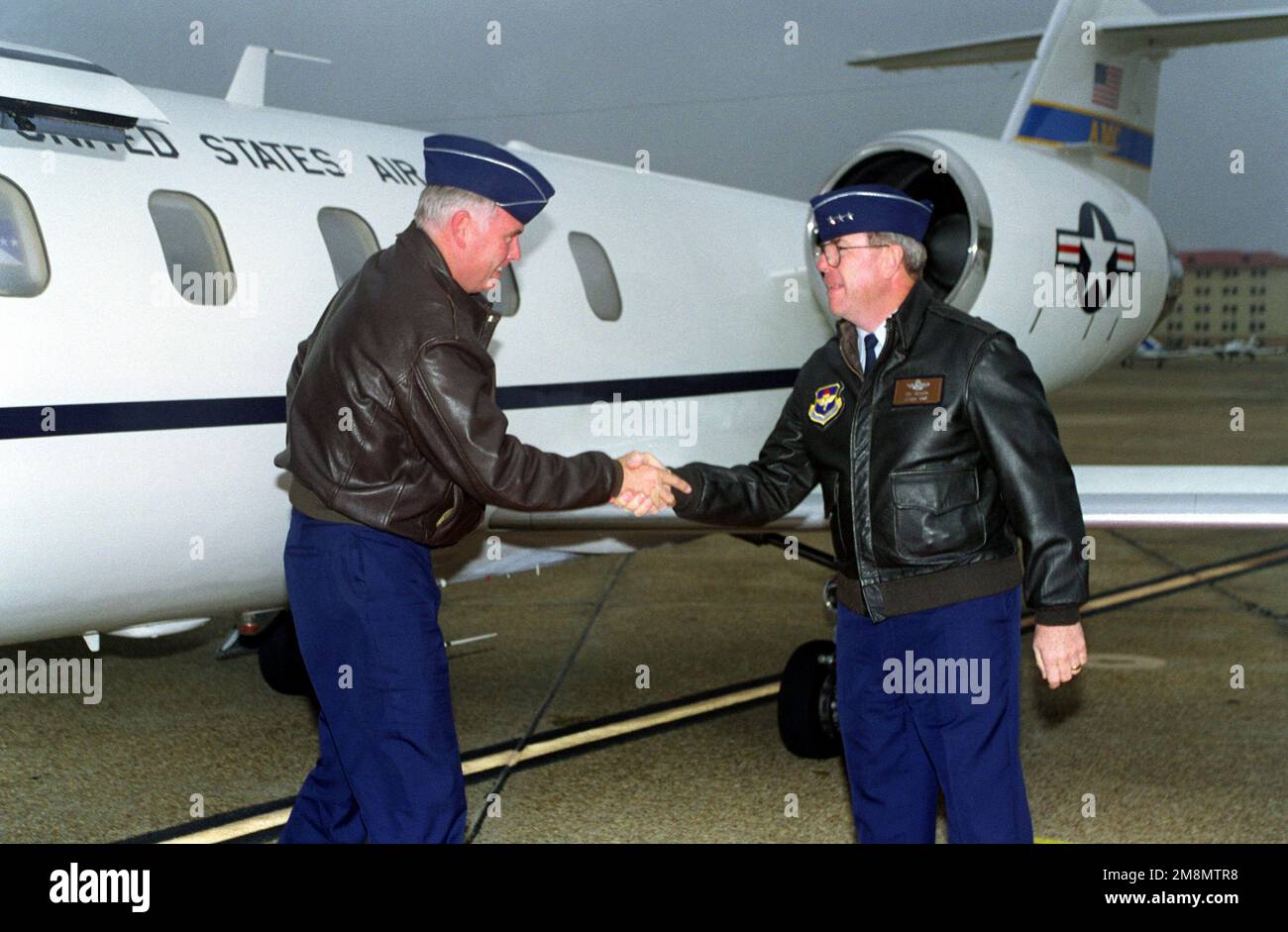 Air Force LGEN Joseph J. Redden (right), commander of Air University ...