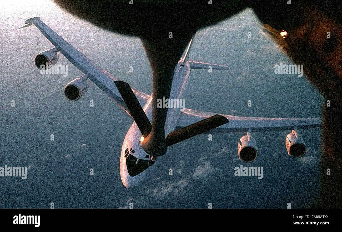 A Navy E-6A Mercury, an airborne communications platform, from ...