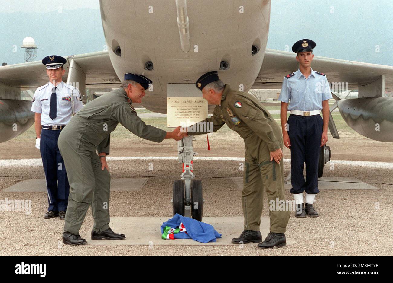 GEN Mario Arpino, CHIEF of STAFF, Italian Air Force and LT GEN Richard ...
