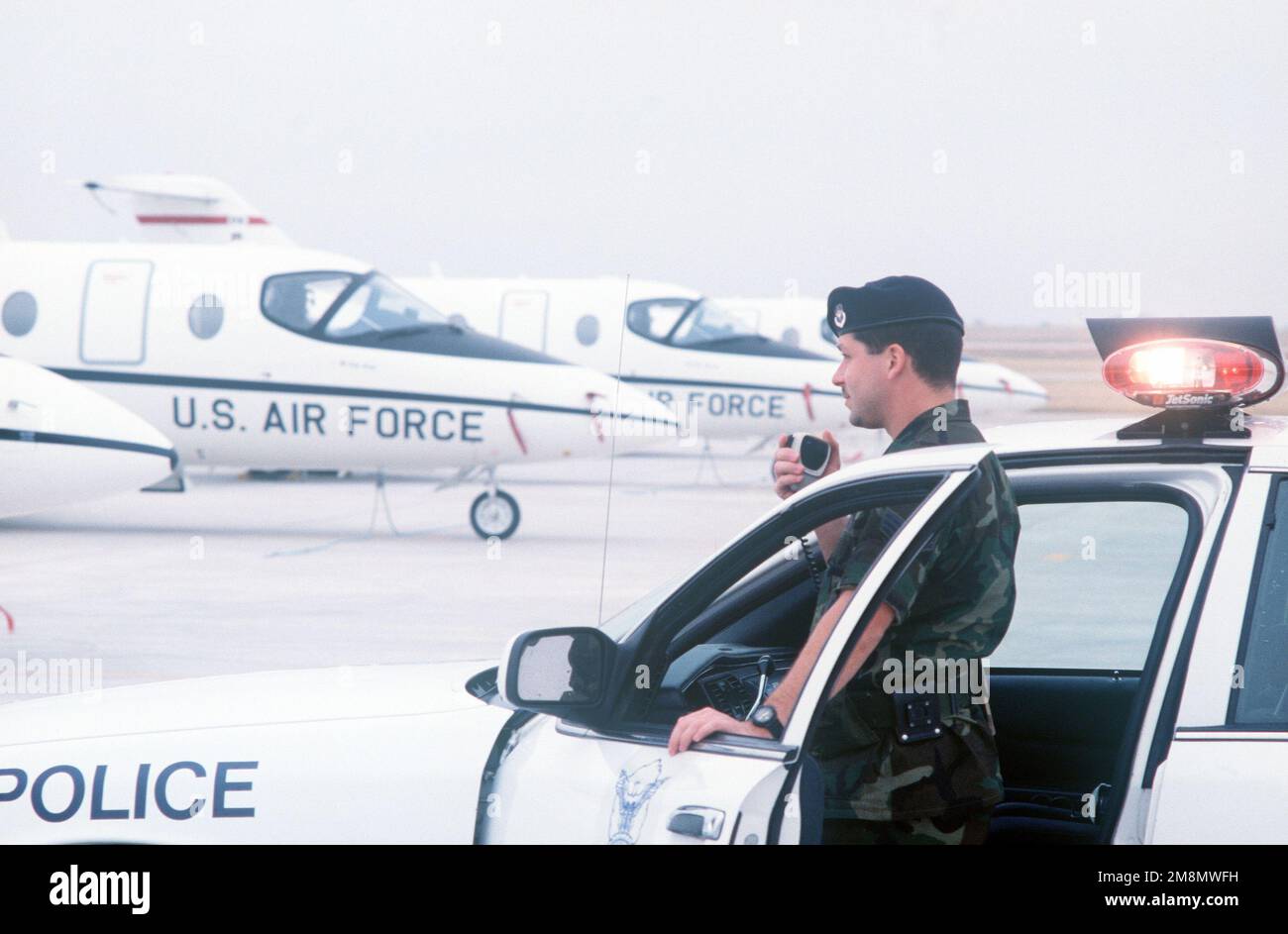 US Air Force STAFF Sergeant Mark Dziwulski of the Vance Air Force Base ...