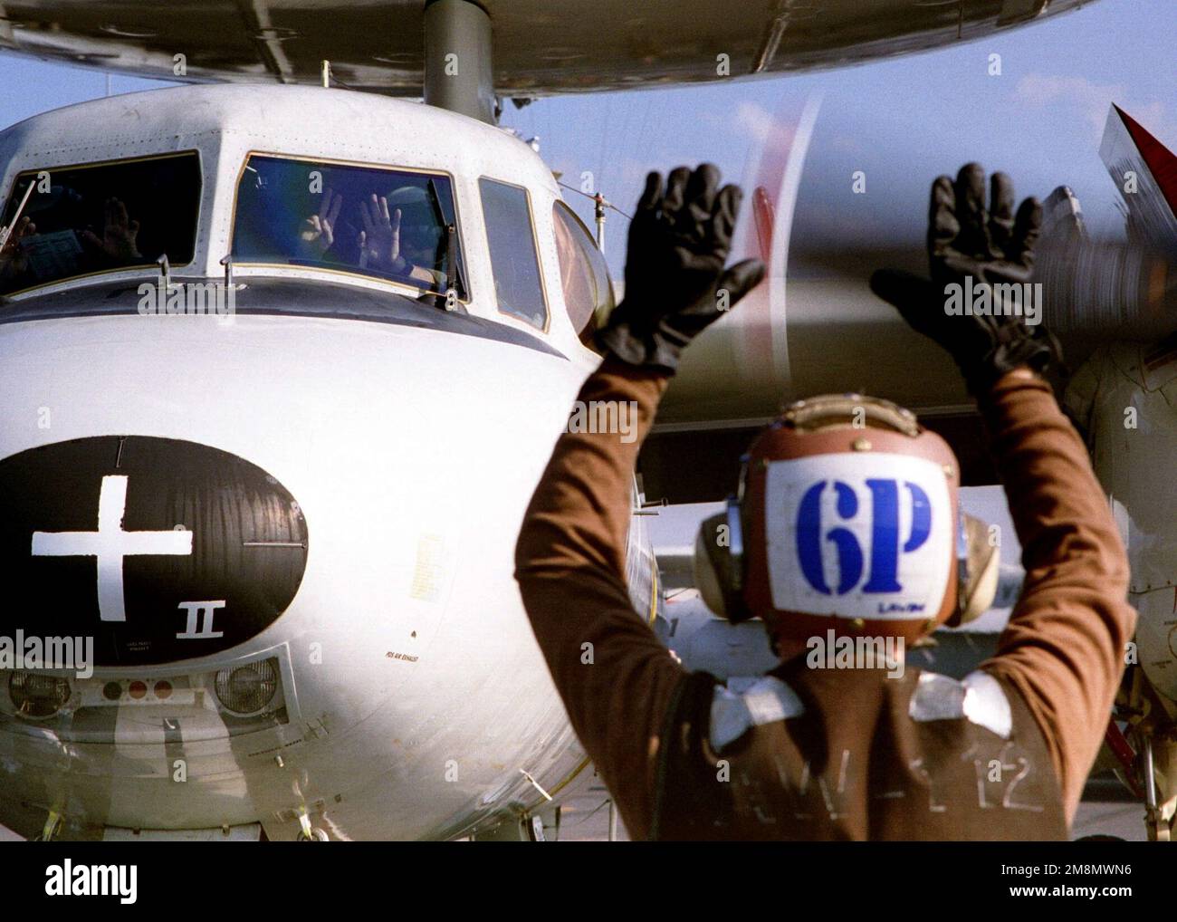 Aviation Electrician, AMN James Lavin, assigned to Carrier Airborne ...