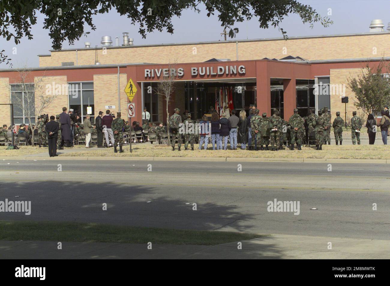 Rededication ceremony of Building 121 in memory of Medal of Honor ...