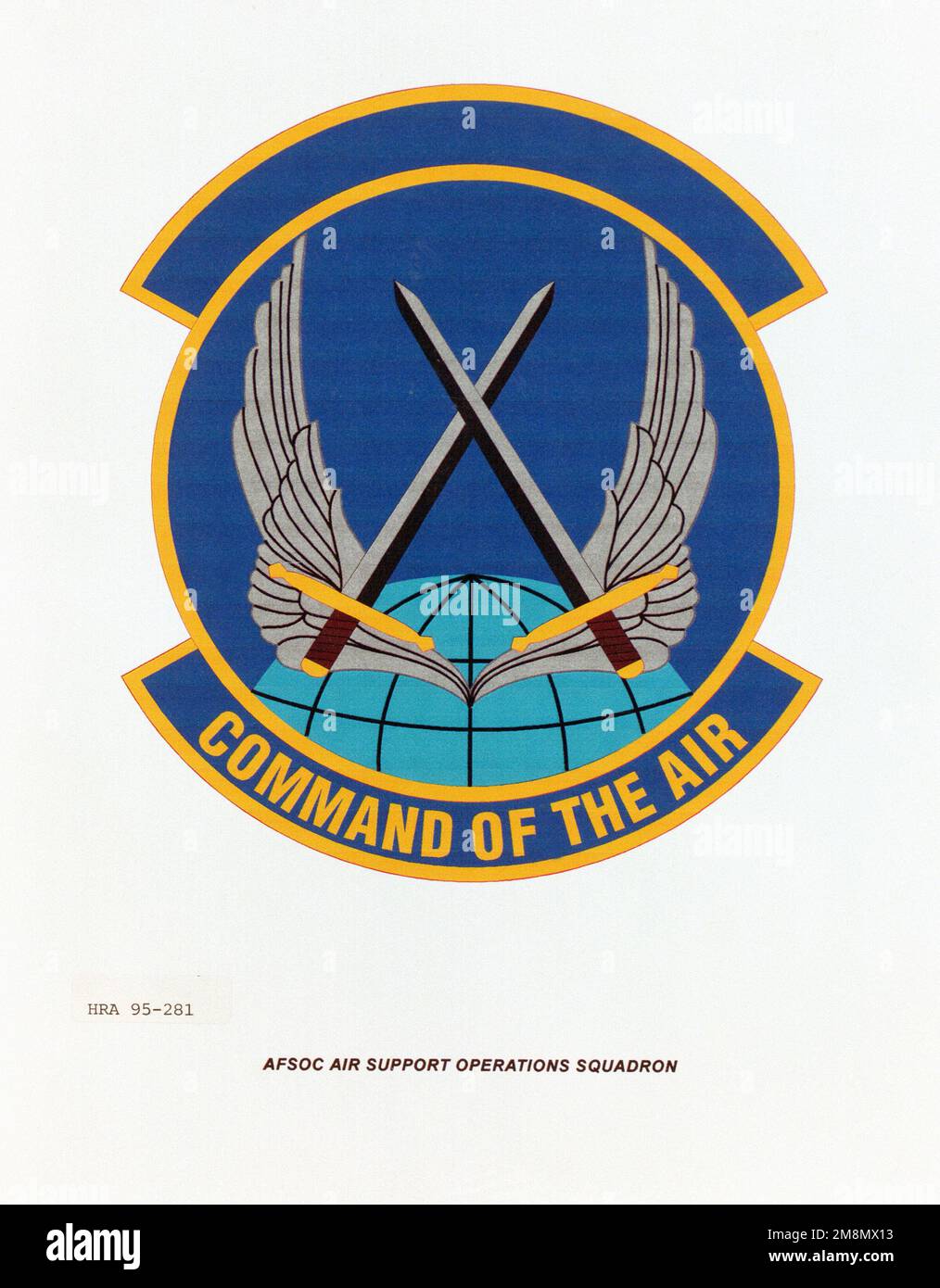 Approved insignia for the AFSOC Air Support Operations Squadron Exact ...