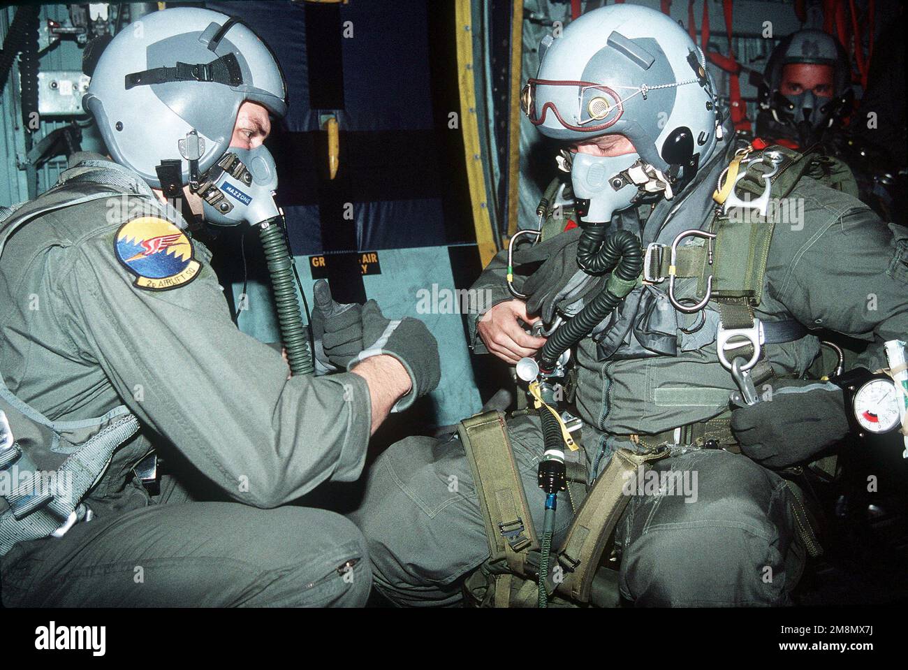 STAFF Sergeant Thomas Mazzone, loadmaster for the 2nd Airlift Squadron ...