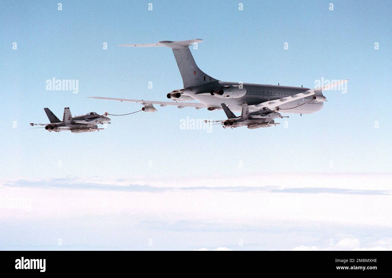 F/A-18C Hornets attached to Fighter Attack Squadron Eighty-Six (VFA-86 ...