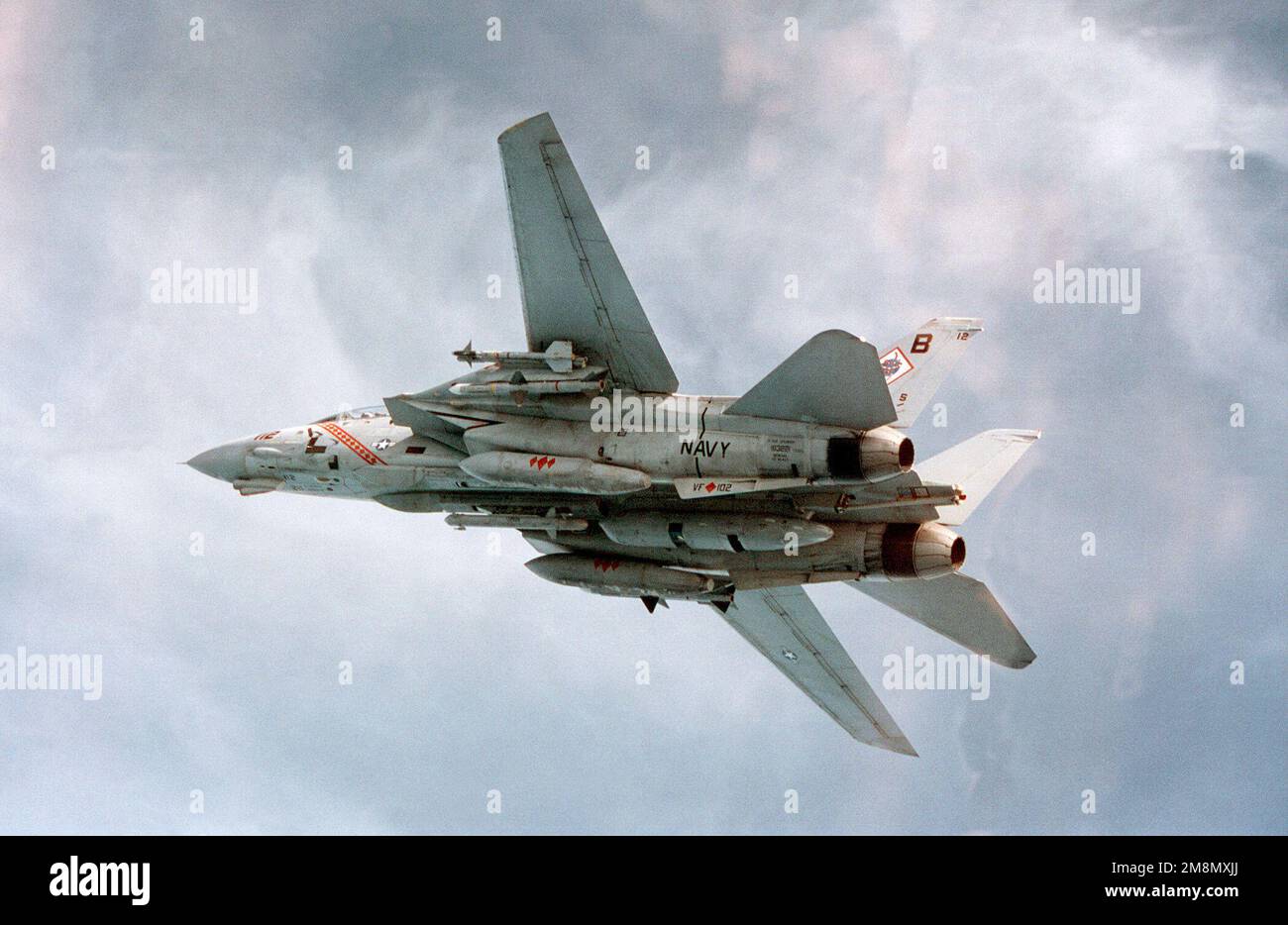 Outfitted with a Tactical Aerial Reconnaissance Pod System (TARPS), an ...