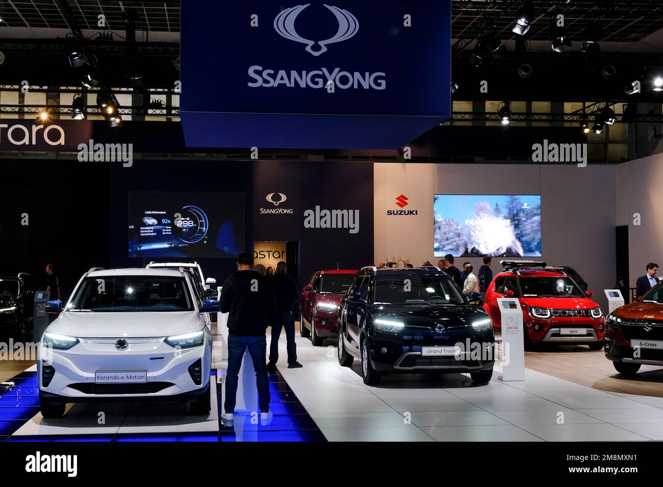 Brussels, Belgium. 13th Jan, 2023. 100th Brussels Auto Show at the Expo ...