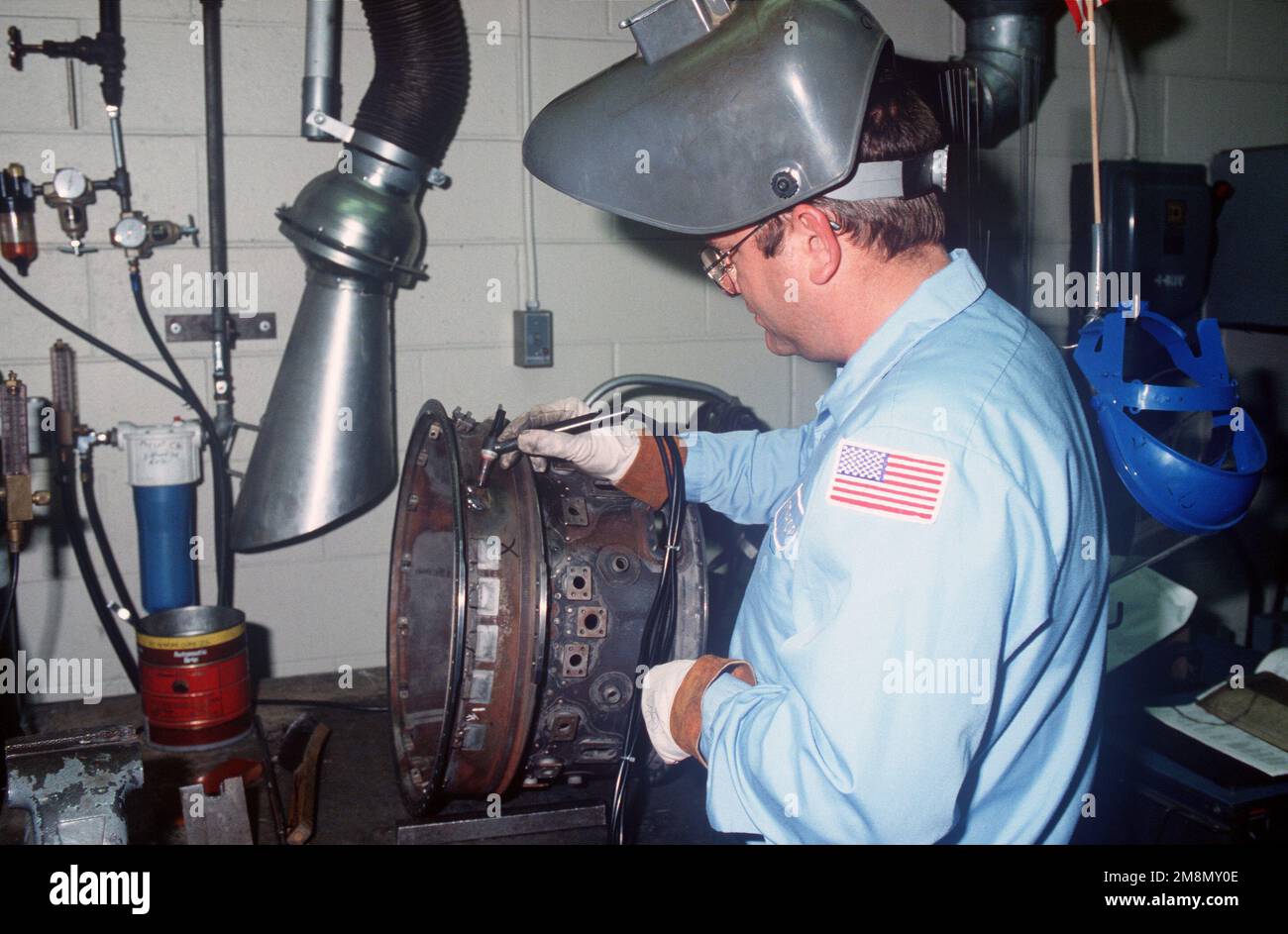 A Northrop/Grumman, the contractor for most support functions at Vance ...