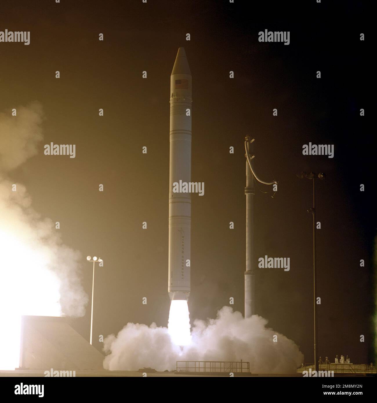 The NASA Lunar Prospector is successfully launched into space by a ...