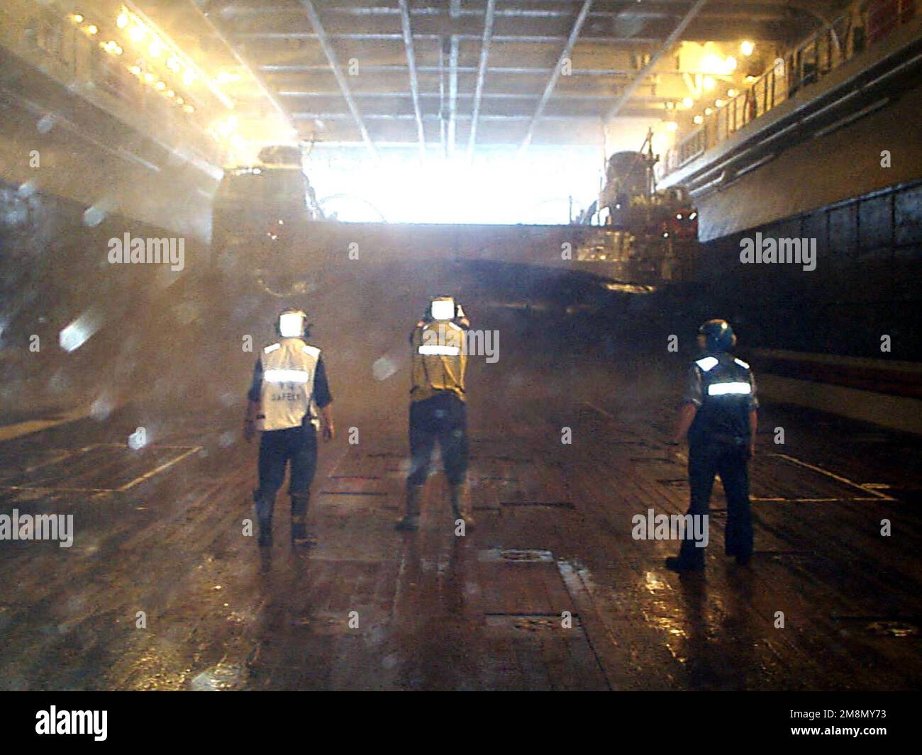 (from left to right), US Navy Boatswain Mate 1ST Class Alex Gombash ...