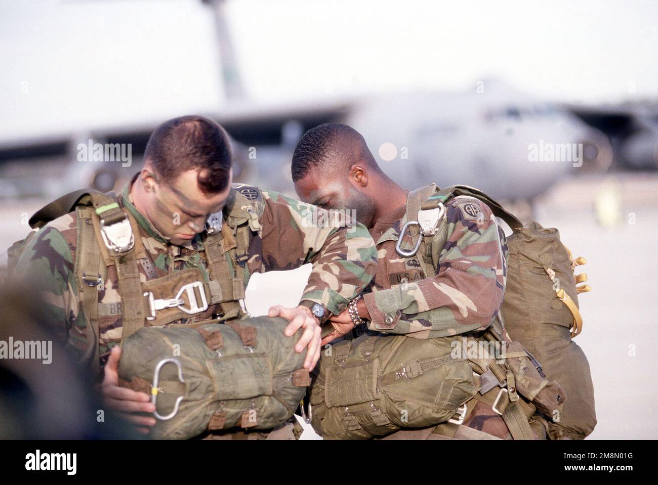 First Lieutenant Matthew Braman (left) and SPECIALIST Fourth Class ...