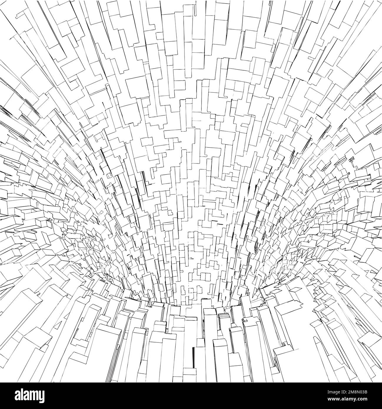 City urban growth Cut Out Stock Images & Pictures - Alamy