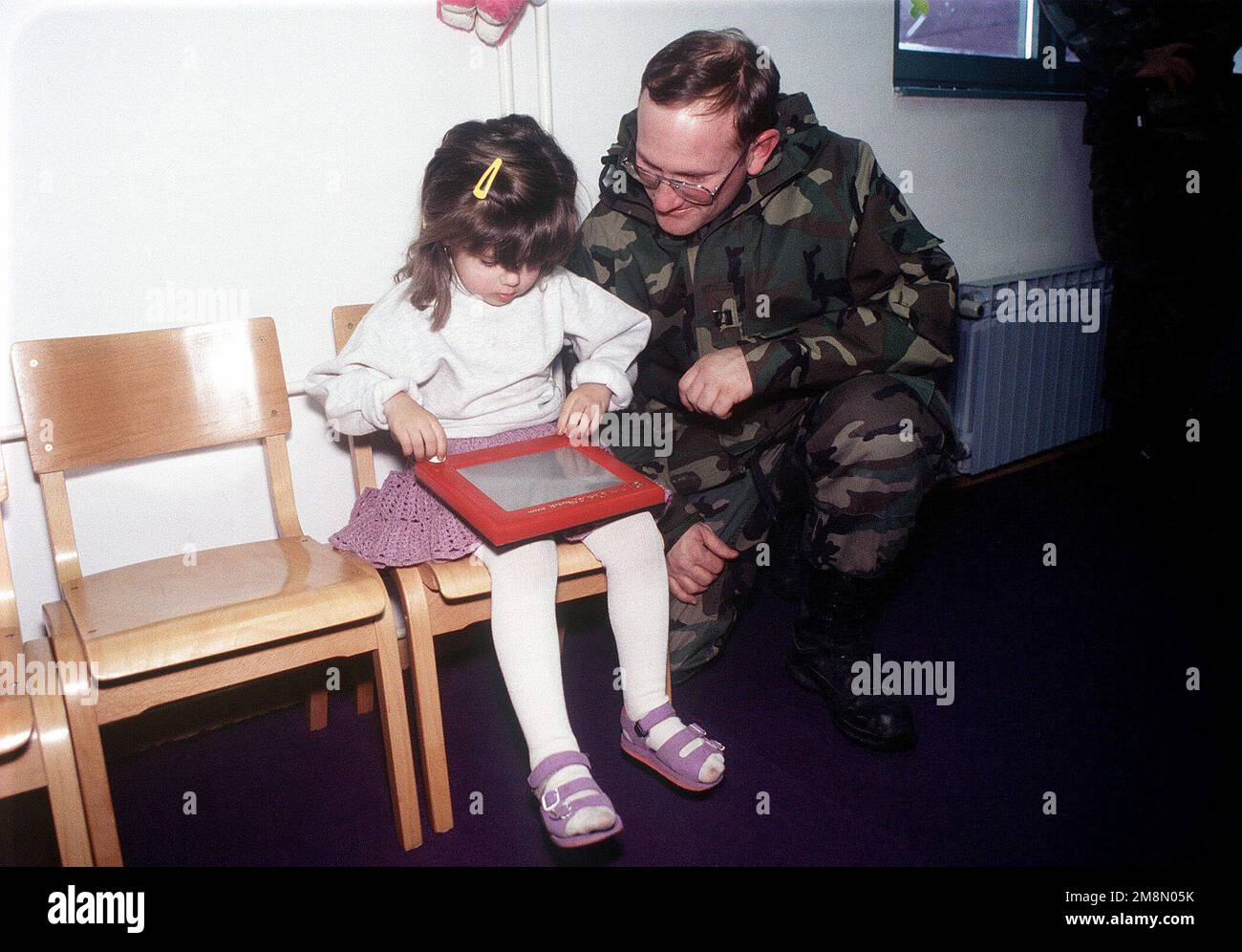 United States Air Force Captain Ken Heath, commander of the 401st ...