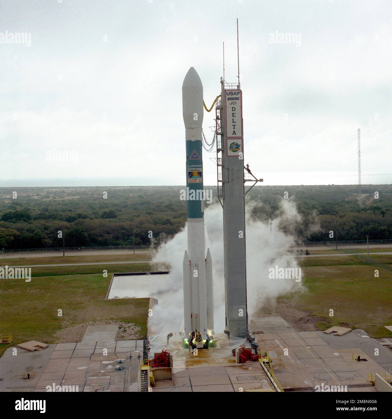 The Boeing Company's Delta II space launch vehicle lifts off from ...