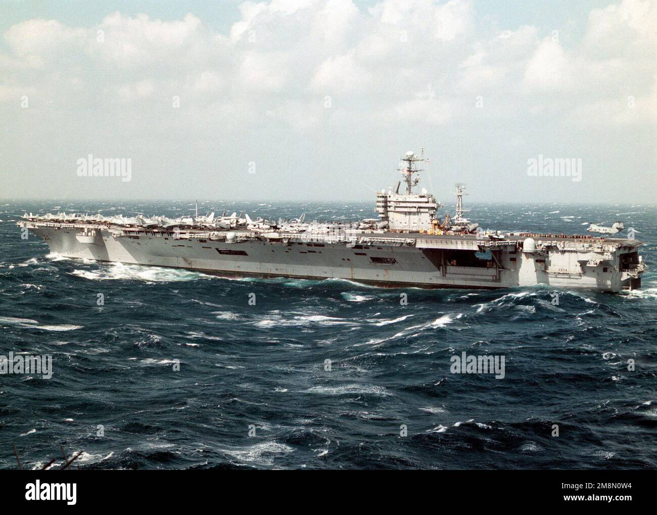 A CH-46 Sea Knight from the Chargers of Helicopter Combat Support ...