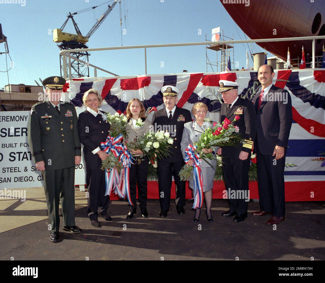 The official launch party for the new Military Sealift Command vehicle ...