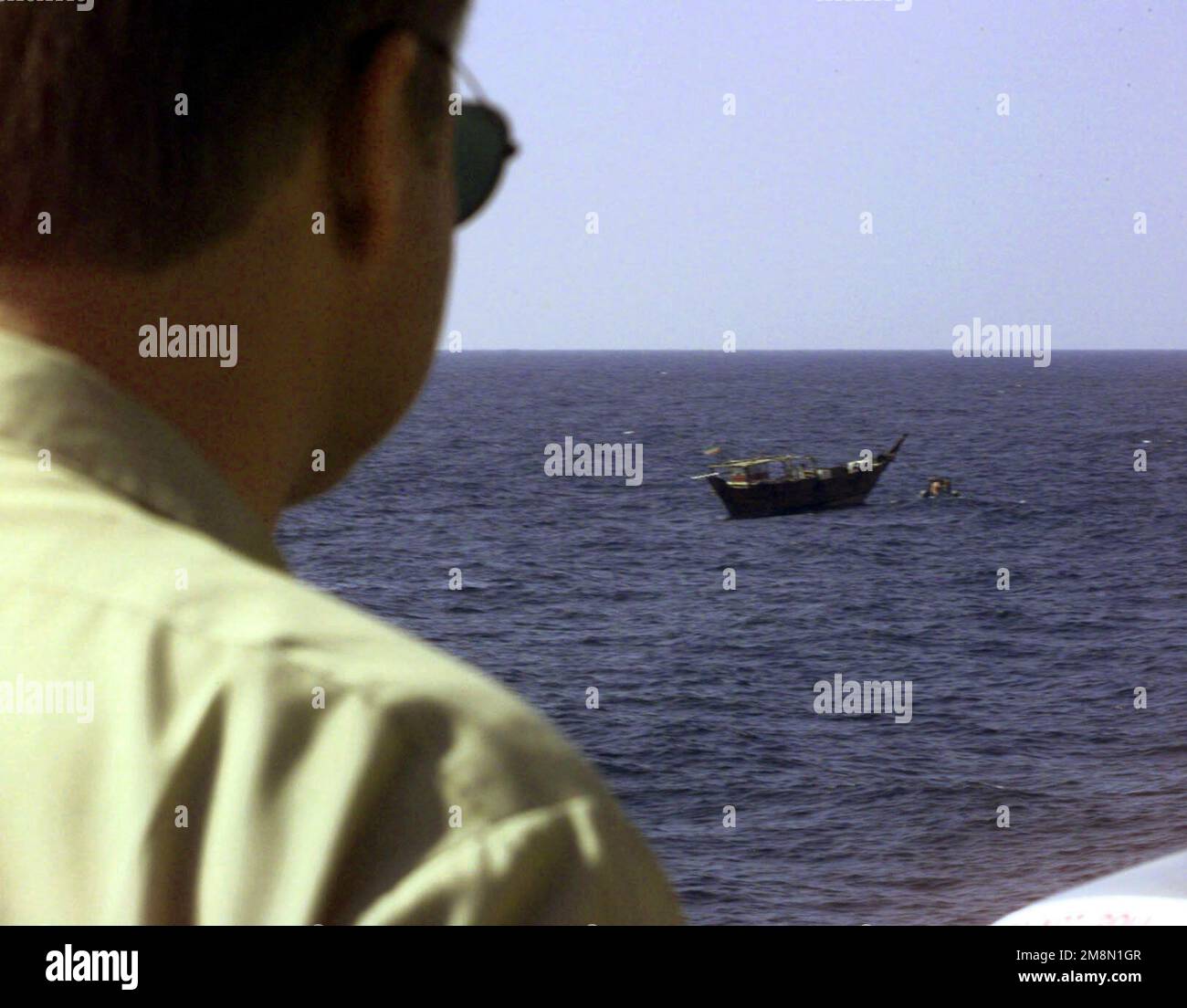 CMDR Chris Wode, Commanding Officer of USS SAMUEL B. ROBERTS (FFG 58 ...