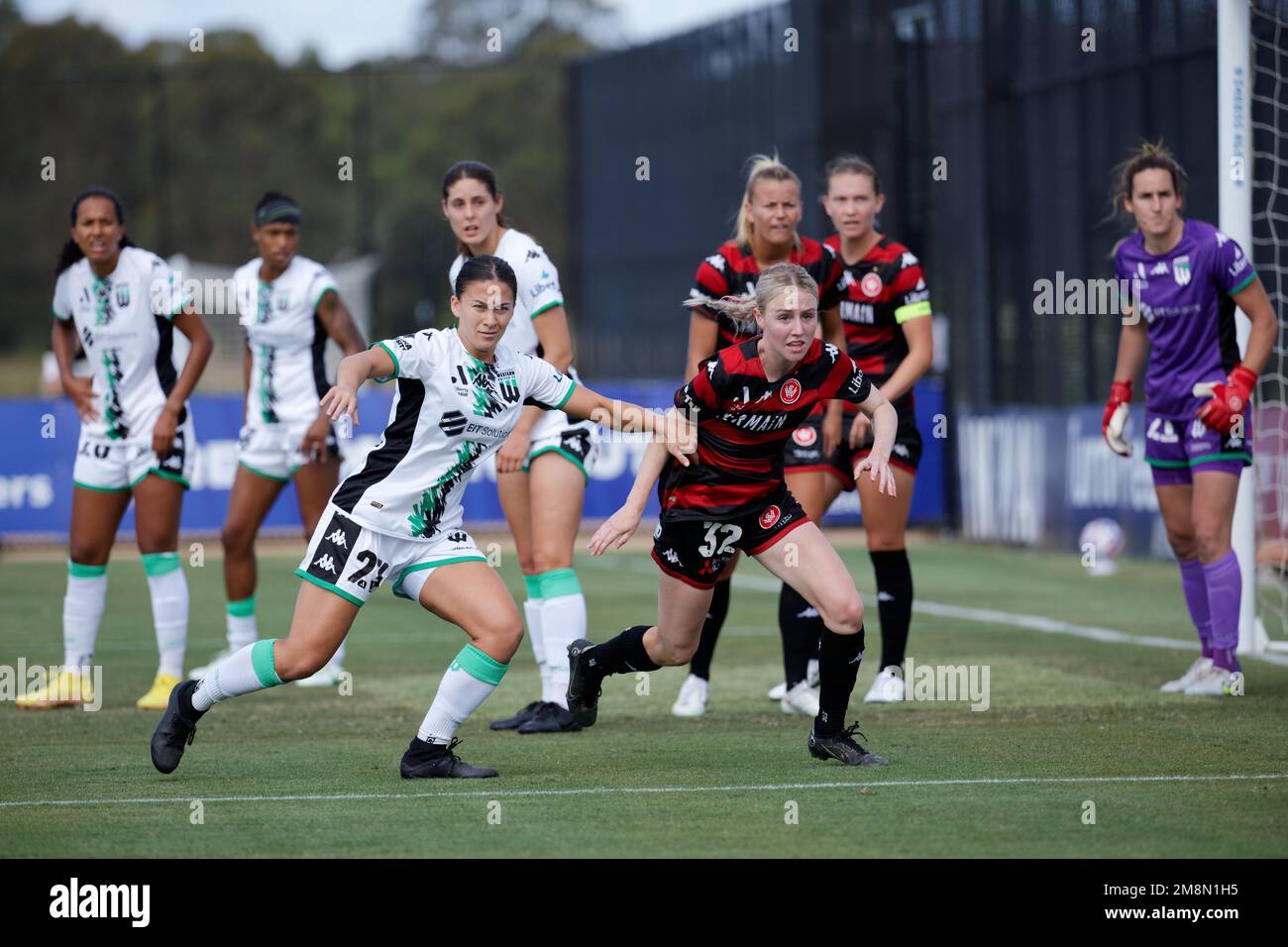 Sydney, Australia. 14th Jan, 2023. Bethany Gordon of the Wanderers ...
