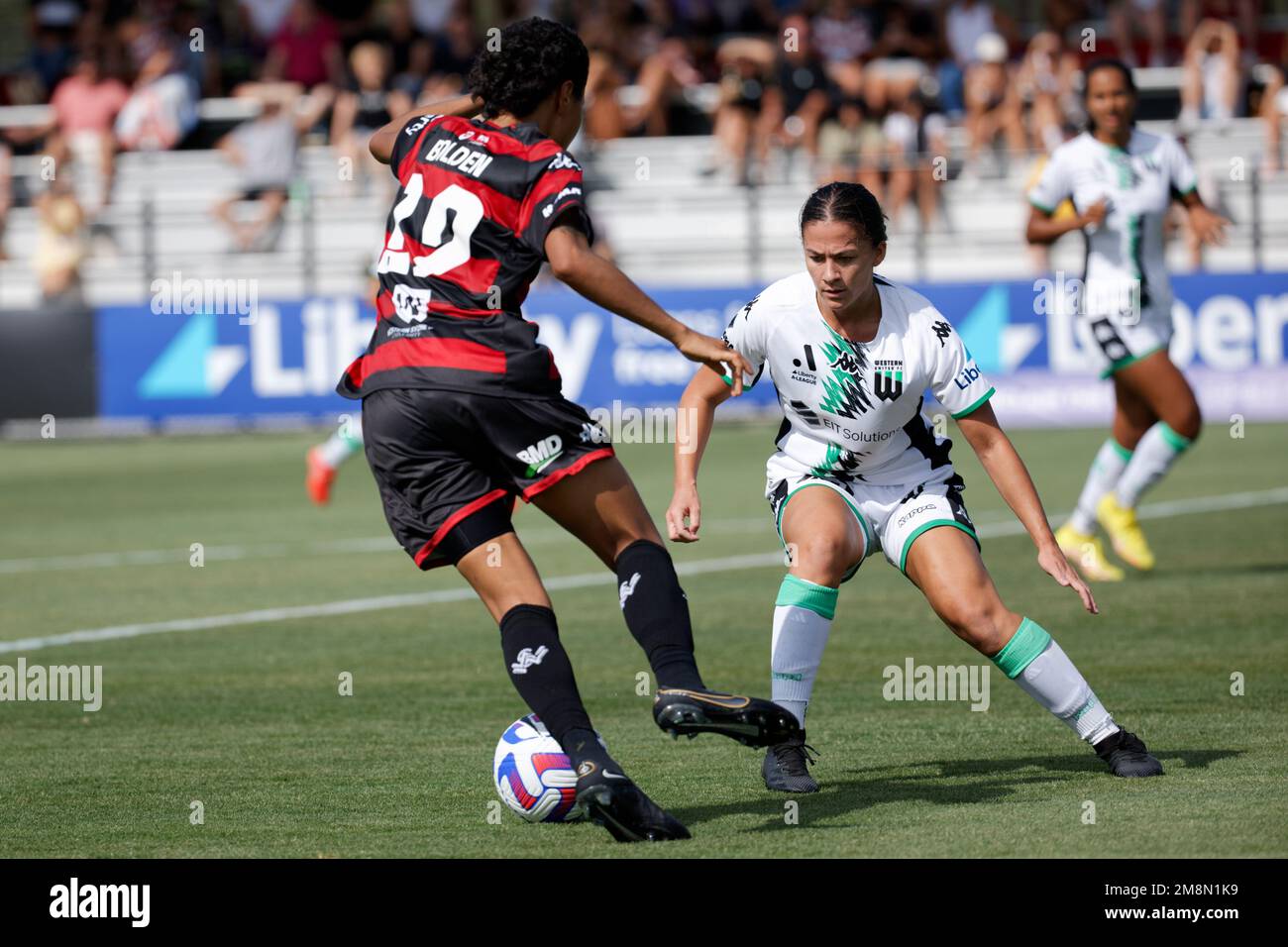 Sydney, Australia. 14th Jan, 2023. Angie Beard of Western United ...