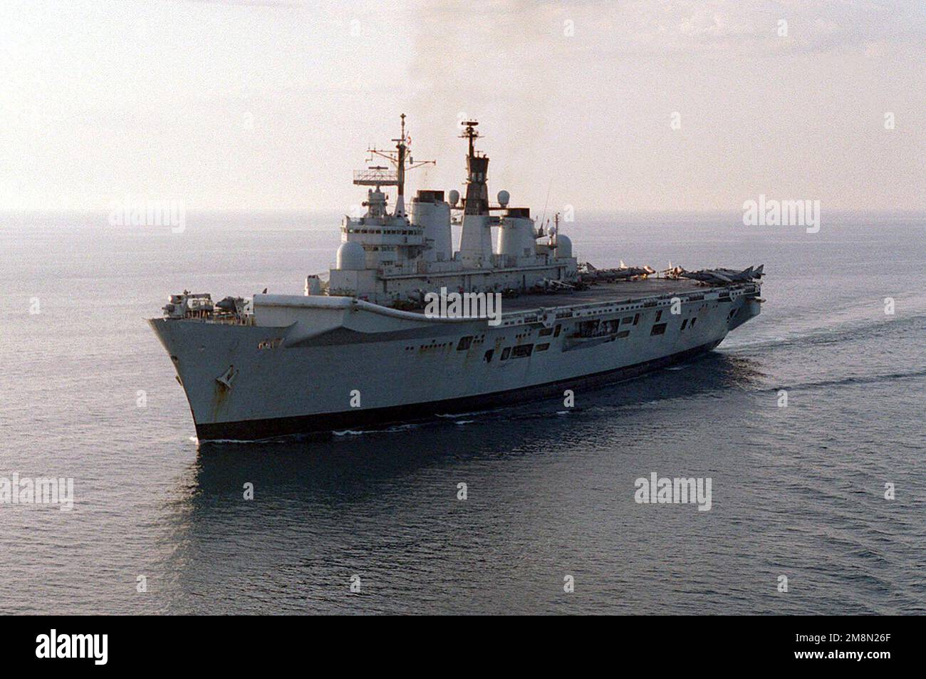 The British Royal Navy Ship, Invincible Class Aircraft Carrier, HMS ...