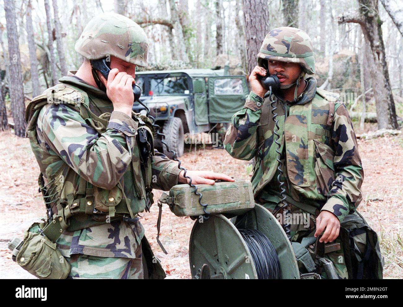 US Marine Lance Corporal Wite and US Marine Corps Corporal Folley from ...