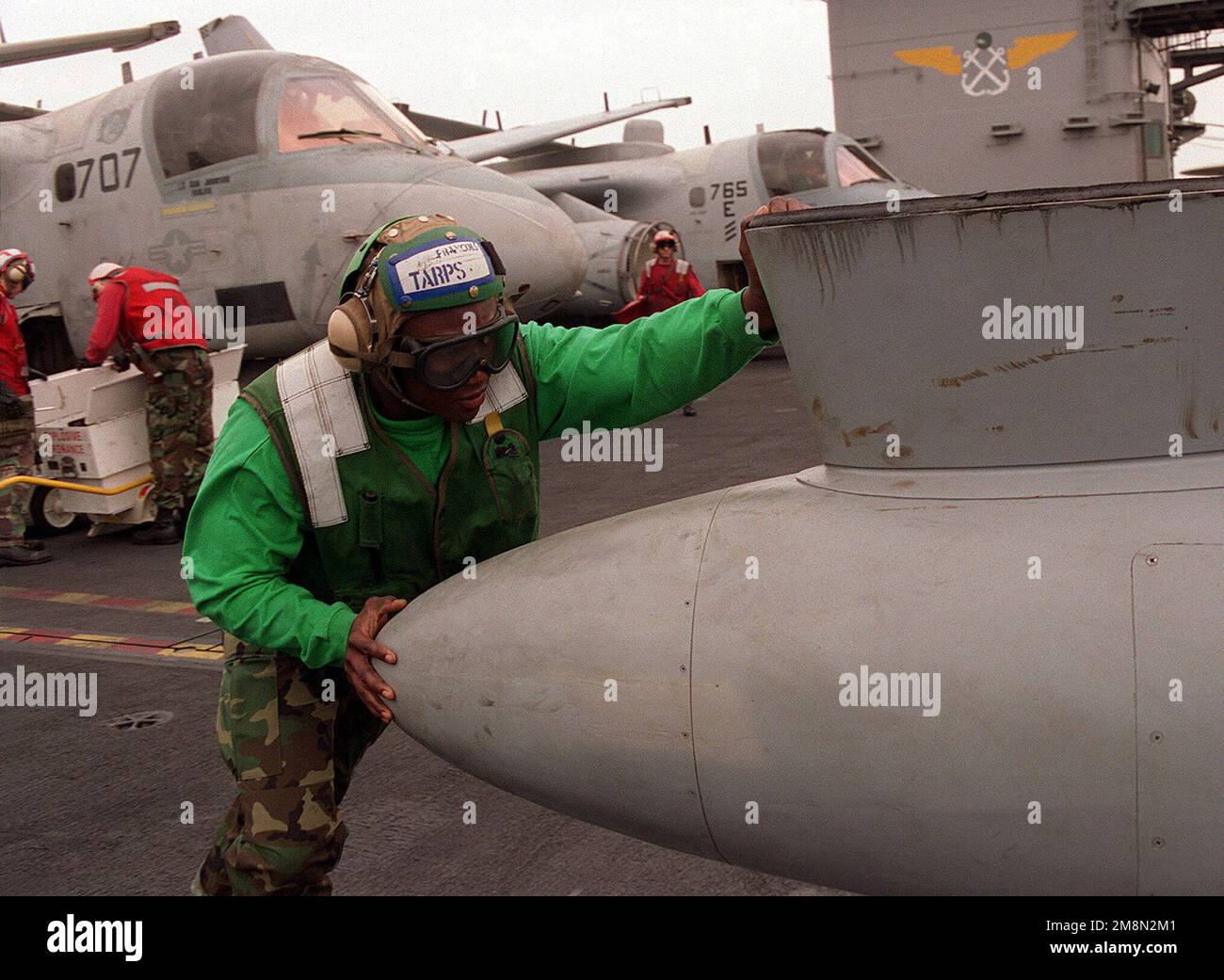 Onboard the Nimitz Class Aircraft Carrier, USS JOHN C. STENNIS (CVN-74 ...