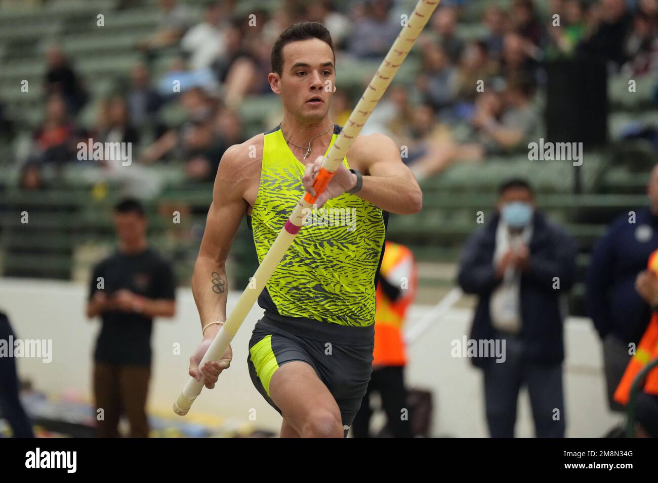 KC Lightfoot places fourth in the elite men's competition at 18-9 (5 ...