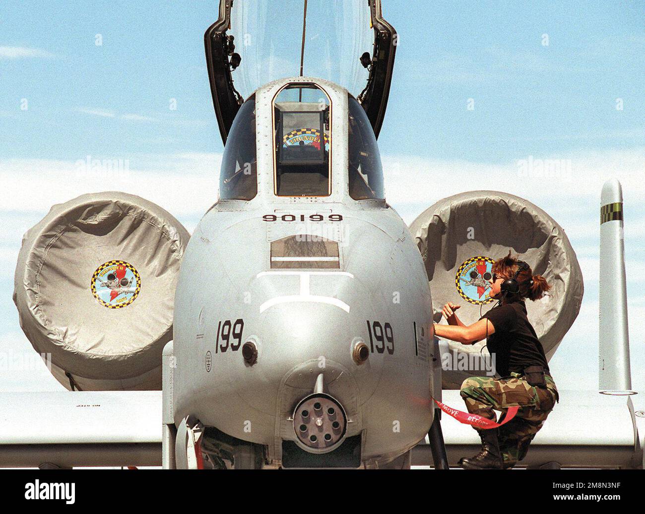 STAFF SGT. Susan Delong of the 57th Aircraft Generation Squadron ...