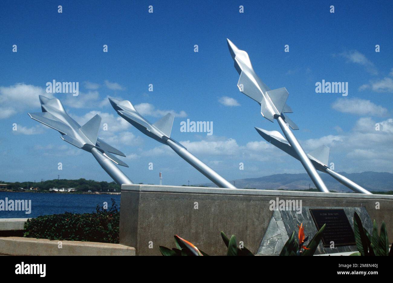 Missing Man Formation, MIA Memorial at Hickam Air Force Base, Hawaii ...