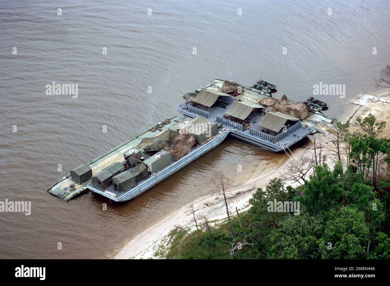 The Forward Support Base (FSB), the rally point for all riverine ...