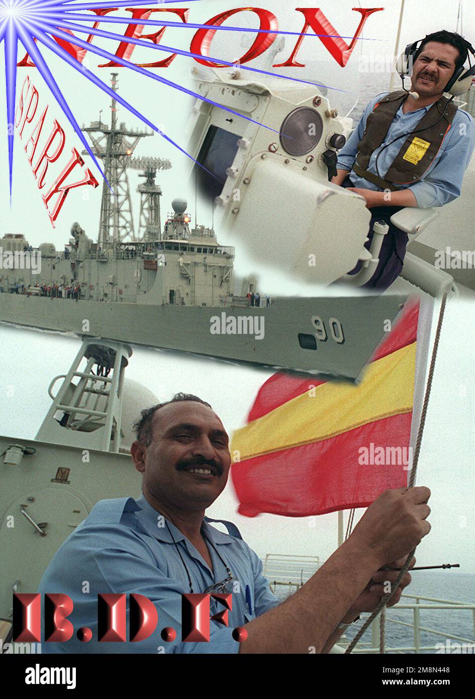 Exercise NEON SPARK '98 poster, Photos of Bahrain sailors and the ...