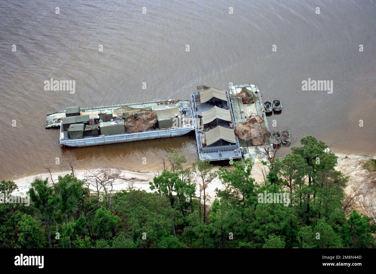 The Forward Support Base (FSB), the rally point for all riverine ...