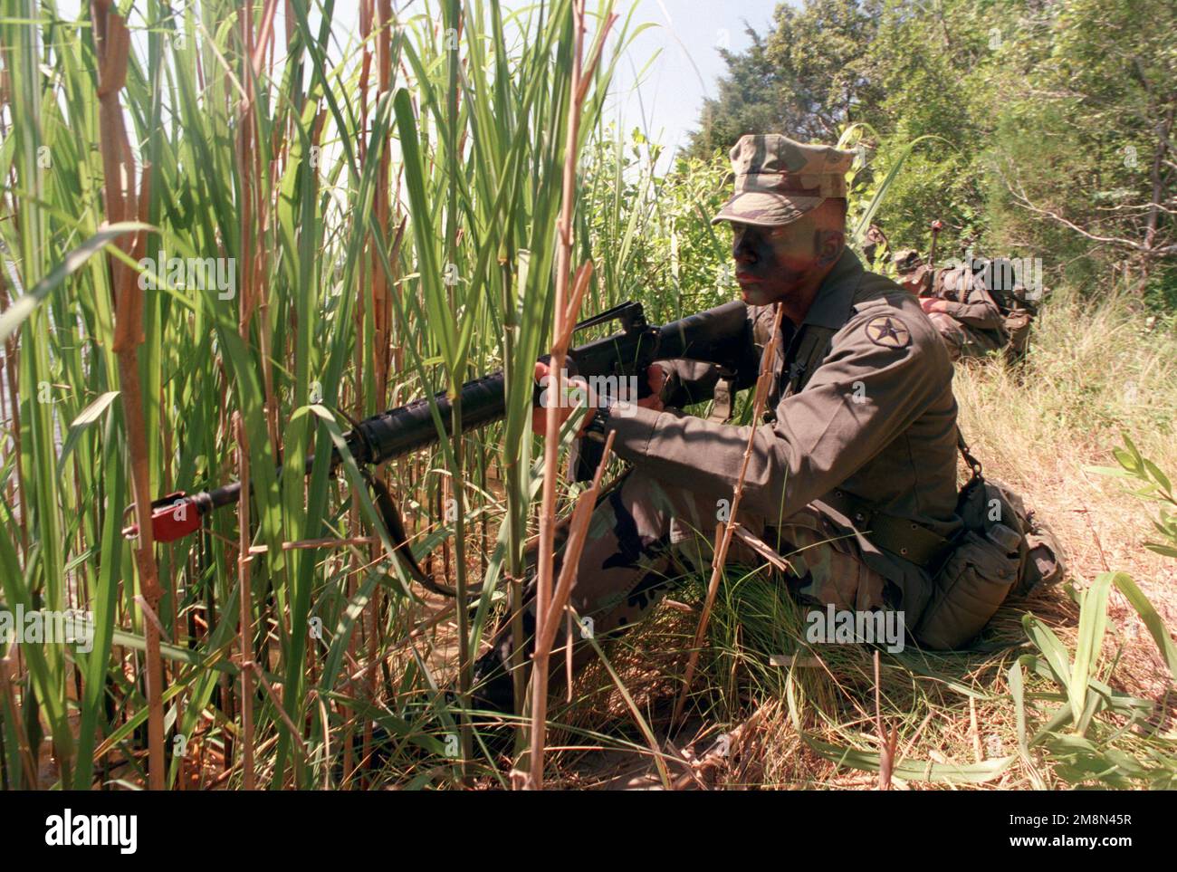 US Marine Corps Corporal Tyler Latiolais, of Headquarters Battalion ...