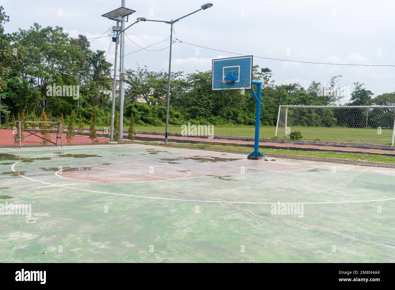 Landscape Basketball Court