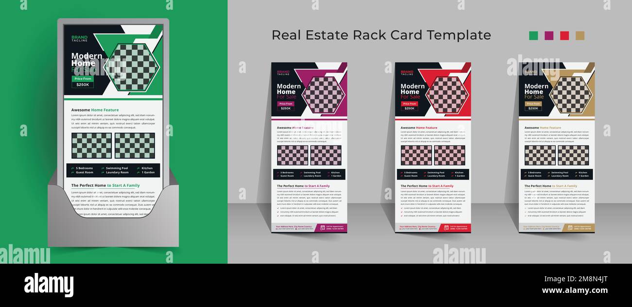 Real estate dl flyer hi-res stock photography and images - Alamy