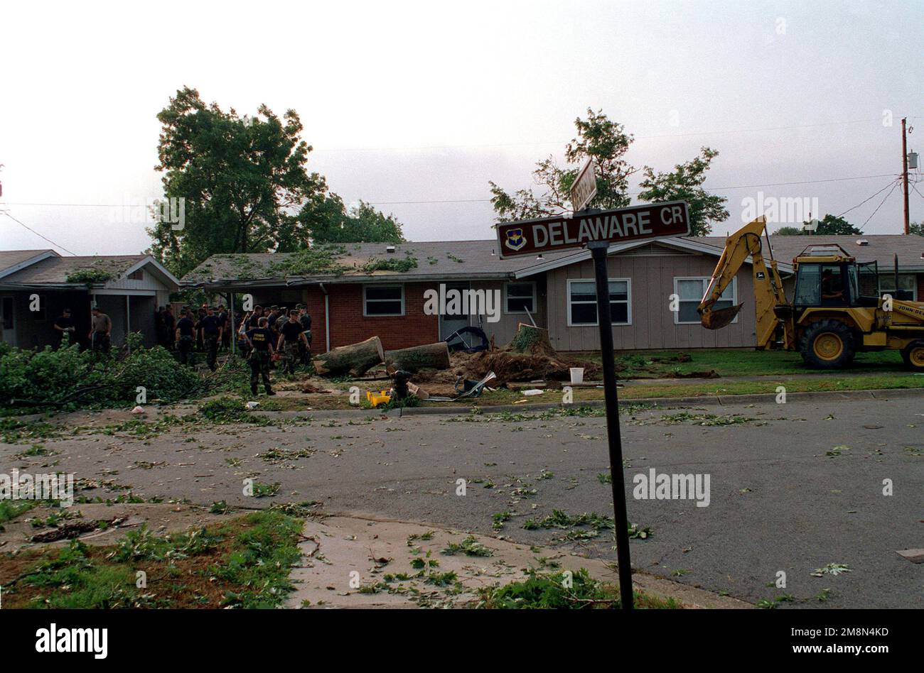 Tornado damage united states air hi-res stock photography and images ...