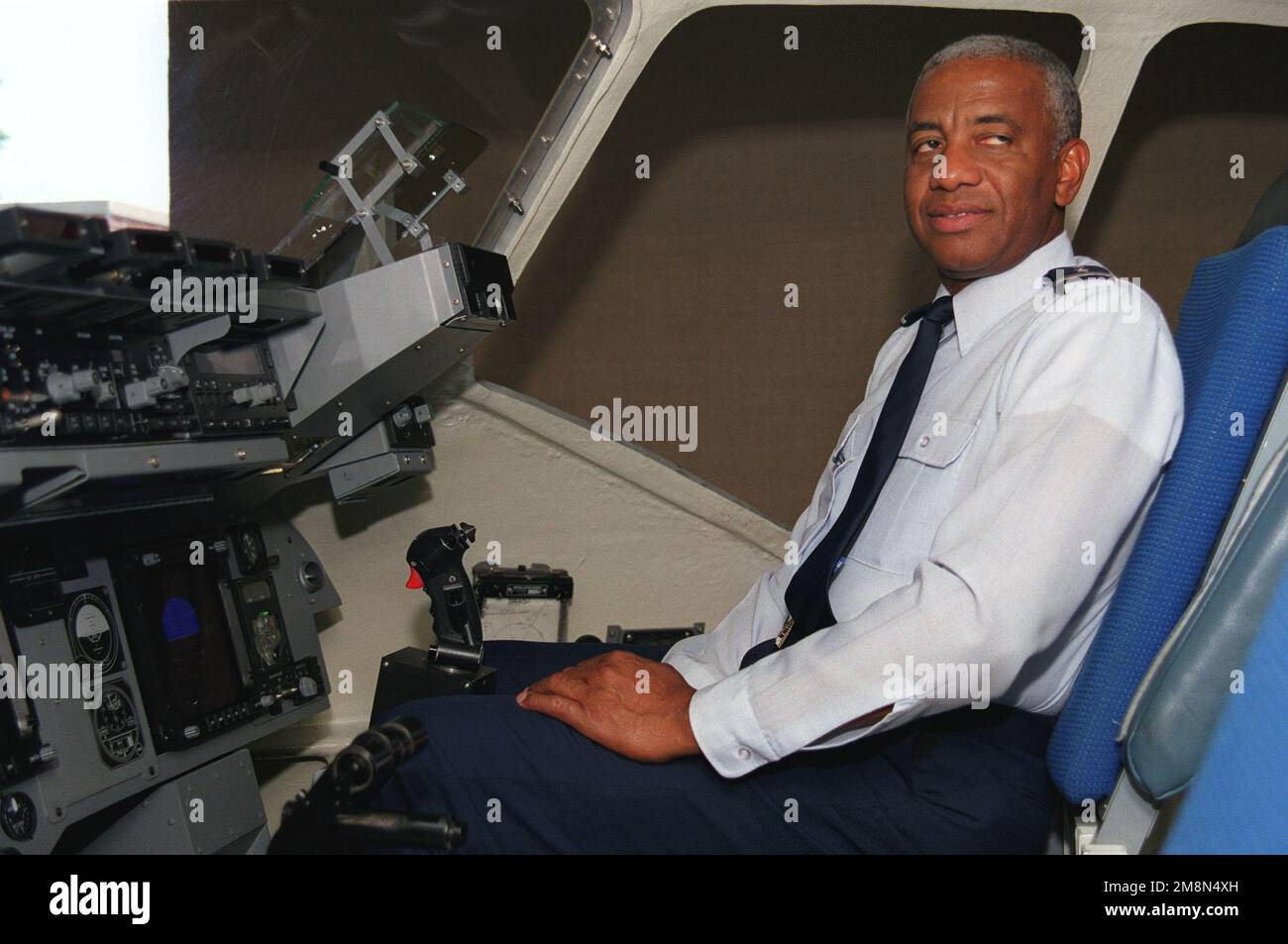 US Air Force General Lloyd W. Newton, AETC Commander Randolph AFB ...