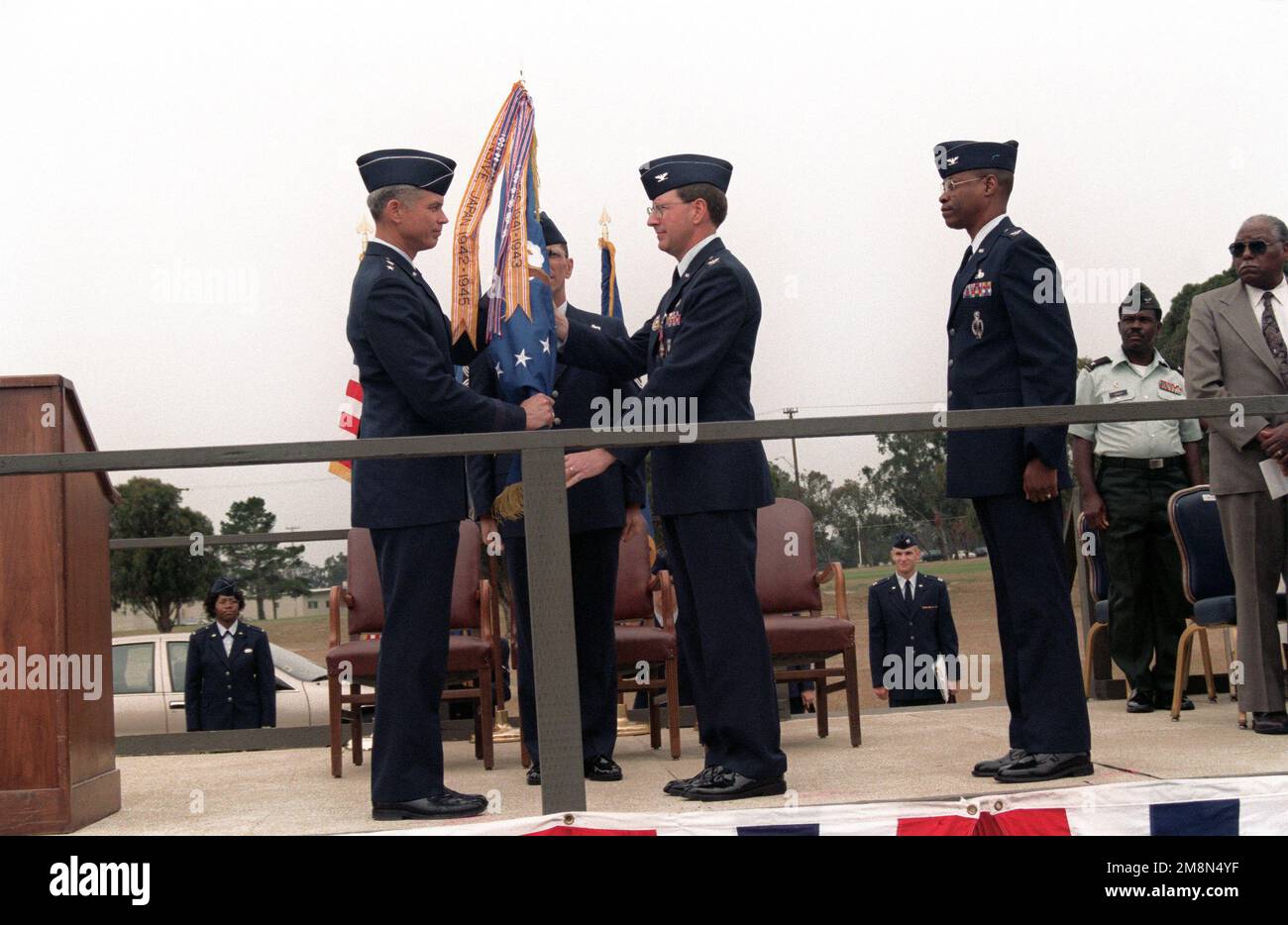 US Air Force Colonel C. Robert Kehler relinquishes command of the 30th ...
