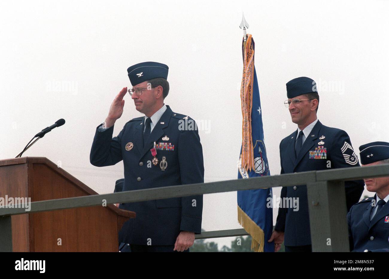 The former Commander of the 30th Space Wing, Colonel C. Robert Kehler ...
