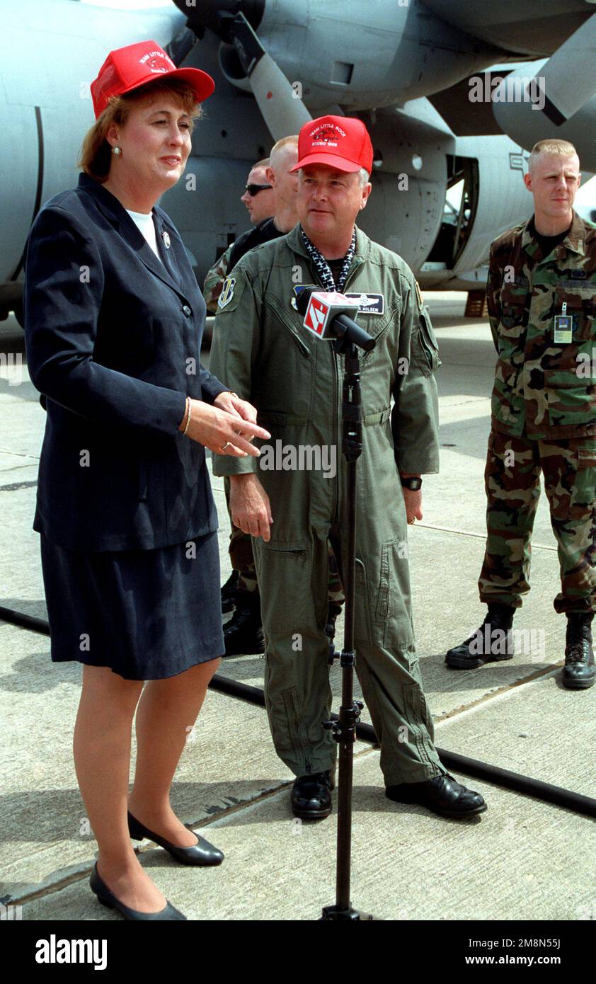 US Air Force Brigadier General Jack R. Holbeini, Commander, 314th ...