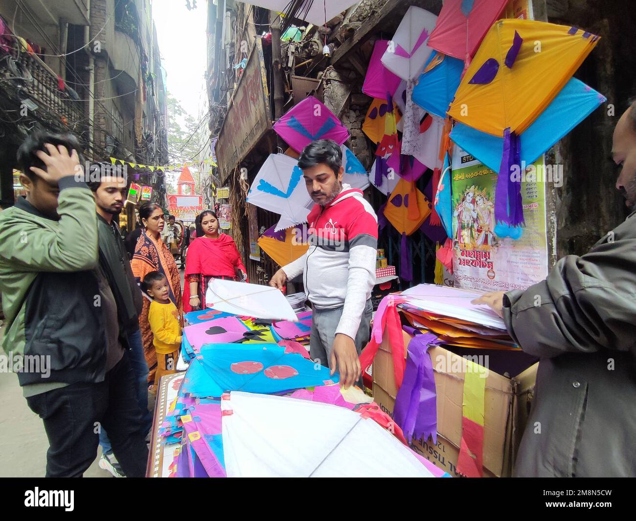 Dhaka, Dhaka, Bangladesh. 14th Jan, 2023. Shakrain Festival is an ...