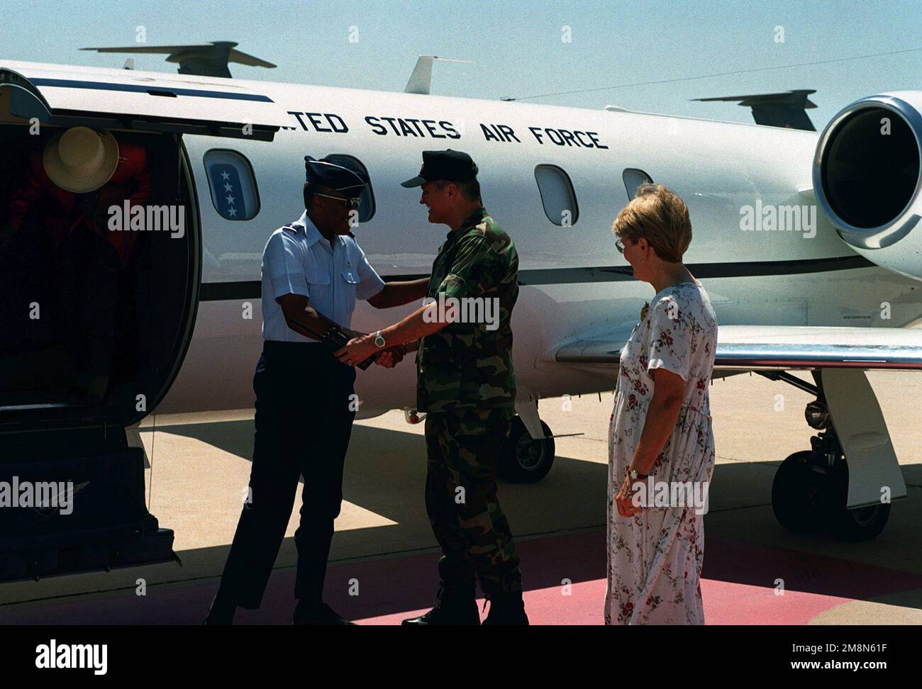 USAF General Lloyd "Fig" Newton, Commander of the Air Education and ...