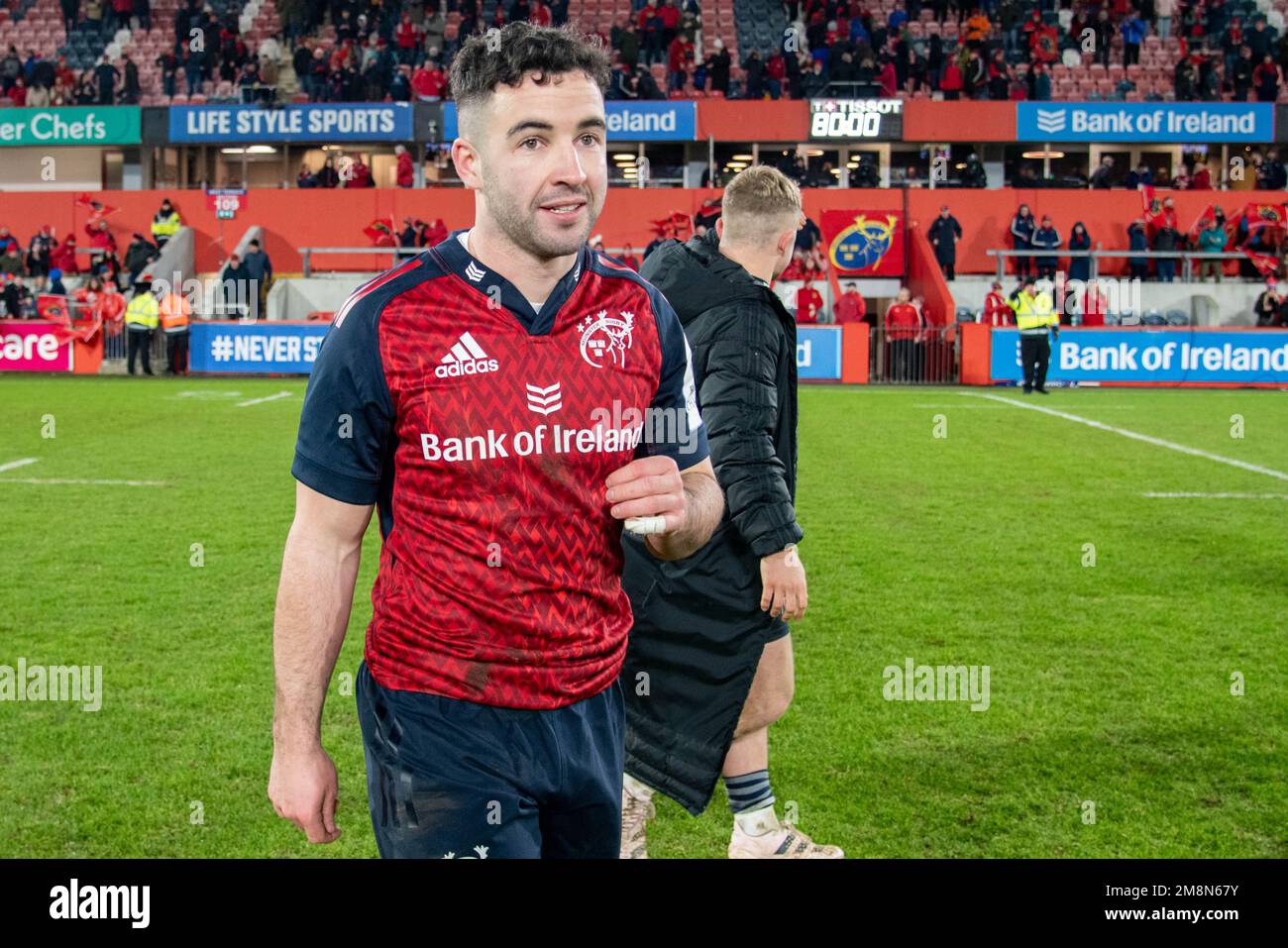 Limerick, Ireland. 15th Jan, 2023. Paddy Patterson of Munster after the ...