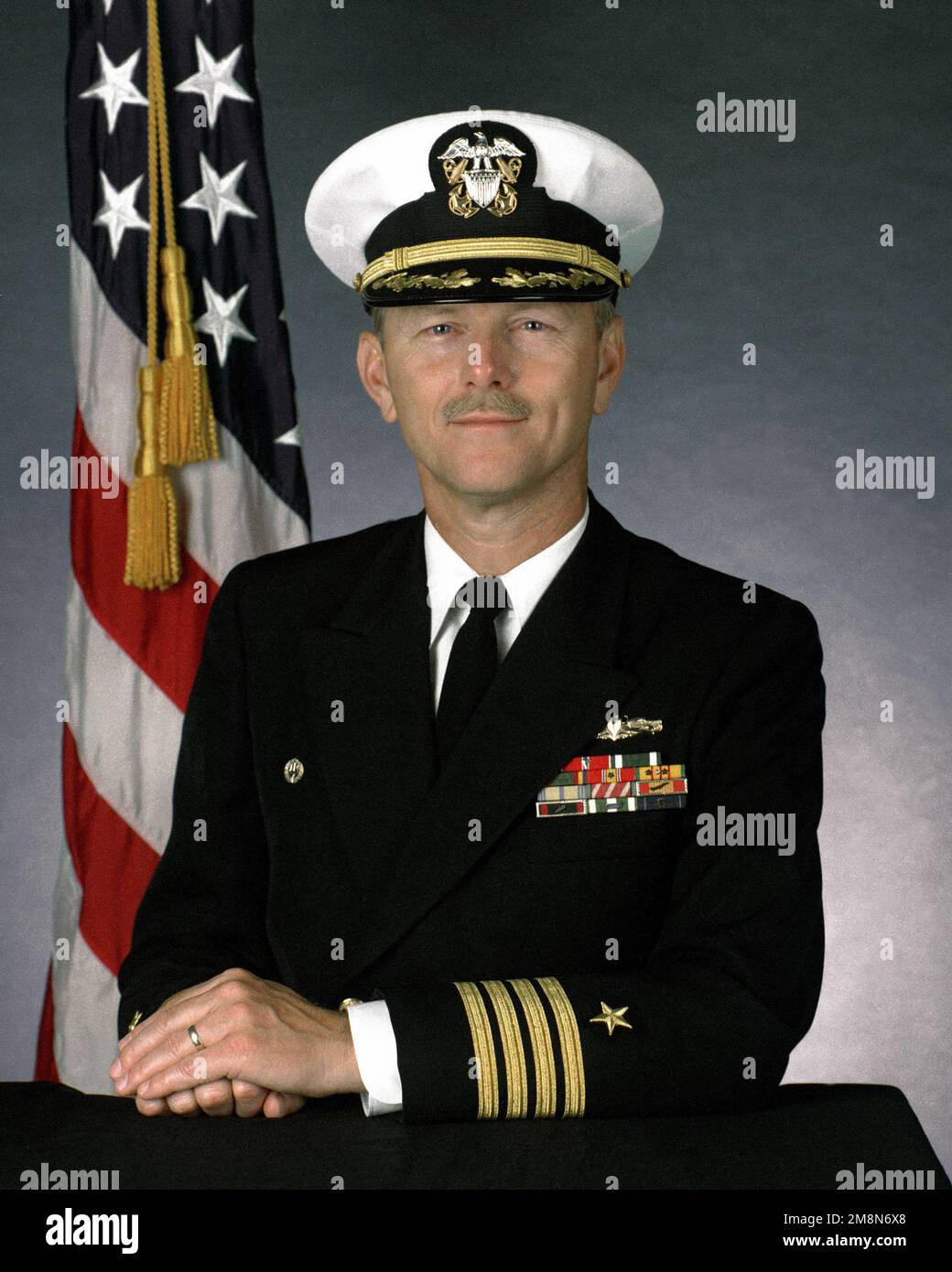 CAPT William H. Butler, USNR (covered). Country: Unknown Stock Photo ...