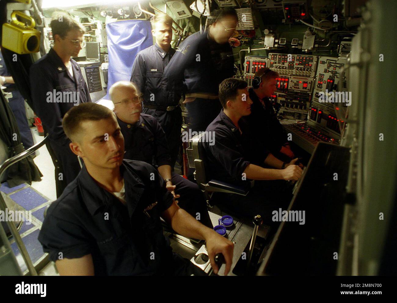 In one of the most vital stations aboard the Los Angeles class attack ...