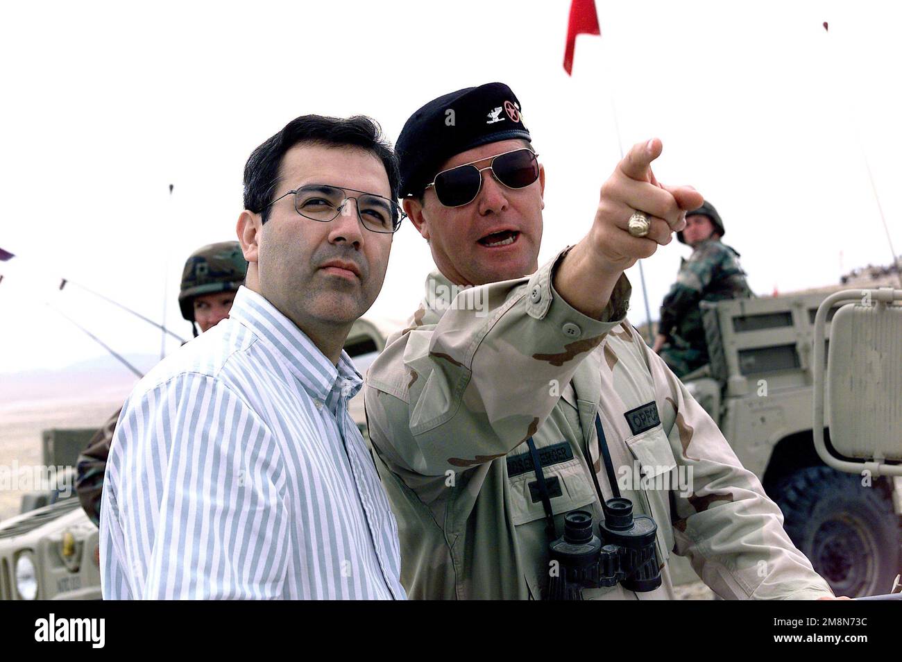 Secretary of the Army visits the National Training Center at Fort Irwin ...